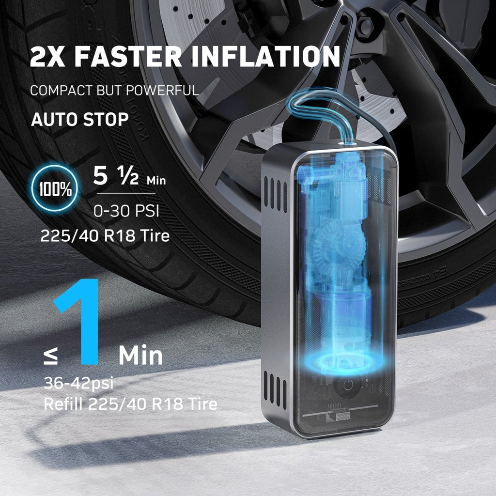 Denvix Smart Tire Inflator | Redefine Your Journey